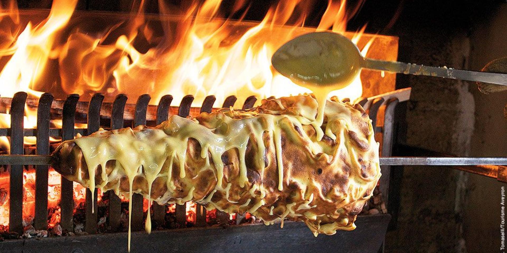 Le gâteau à la broche | Office de tourisme Rodez Agglomération